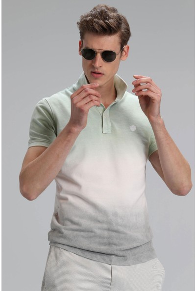 Lufian Toylor Spor Polo T- Shirt Yeşil