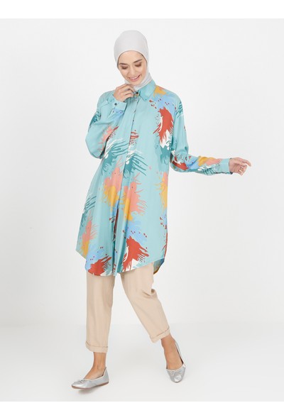 Desenli Tunik - Nefti - Zenane