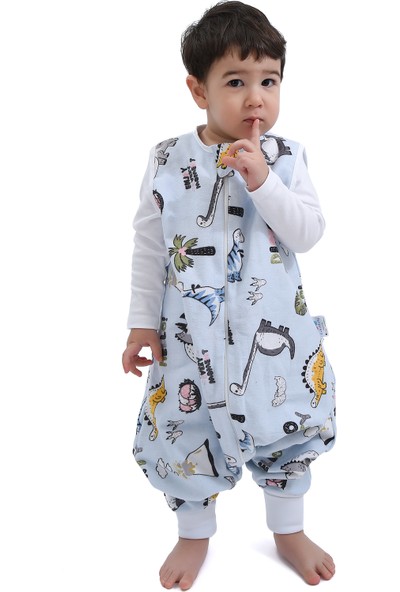 Çocuk Bebek Çift Katlı Pazen Uyku Tulumu 1 Tog