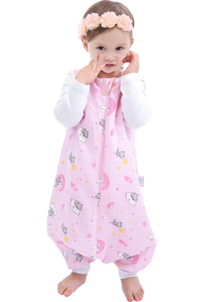 Çocuk Bebek Uyku Tulumu Oeko-Tex Sertifikalı Müslin 0,5 Tog Çocuk Bebek Uyku Tulumu Oeko-Tex Sertifikalı Müslin 0,5 Tog