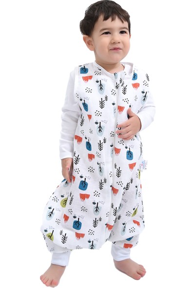 Çocuk Bebek Uyku Tulumu Oeko-Tex Sertifikalı Müslin 0,5 Tog Çocuk Bebek Uyku Tulumu Oeko-Tex Sertifikalı Müslin 0,5 Tog