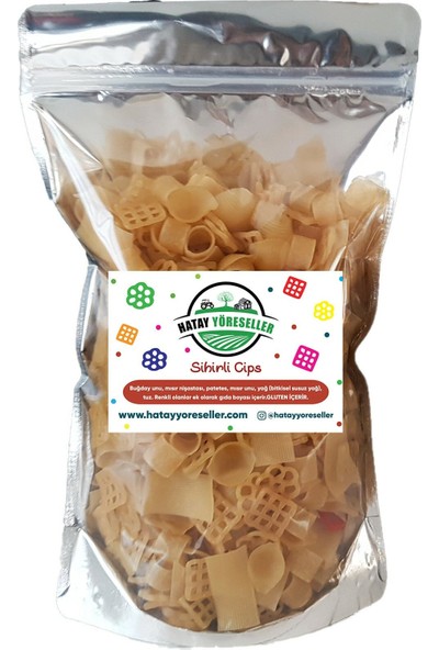 Hatay Yöreseller Sihirli Cips Sade Karışık 500 gr Hatay Yöreseller Sihirli Cips Sade Karışık 500 gr
