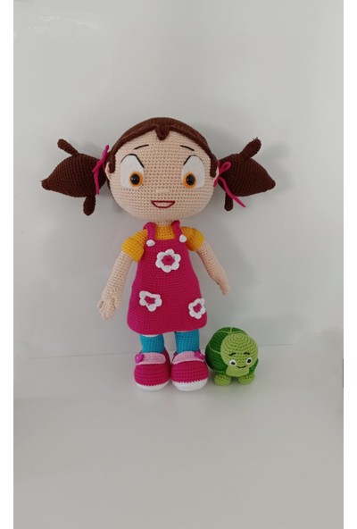 Oyuncak Park Niloya ve Tospik Amigurumi Organik Oyuncak