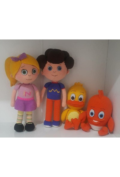 Oyuncak Park Sevimli Dostlar Takımı Amigurumi Organik Oyuncak Oyuncak Park Sevimli Dostlar Takımı Amigurumi Organik Oyuncak