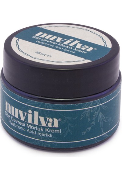 Nuvilva Doğal Göz Altı Morluk Kremi 20 Ml Nuvilva Doğal Göz Altı Morluk Kremi 20 Ml