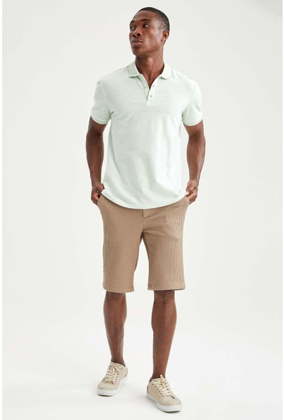Defacto Regular Fit Basic Bermuda Şort U4582AZ21SM Defacto Regular Fit Basic Bermuda Şort U4582AZ21SM