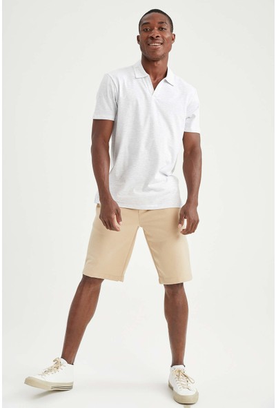 Defacto Regular Fit Esnek Belli Şort V8490AZ21HS Defacto Regular Fit Esnek Belli Şort V8490AZ21HS