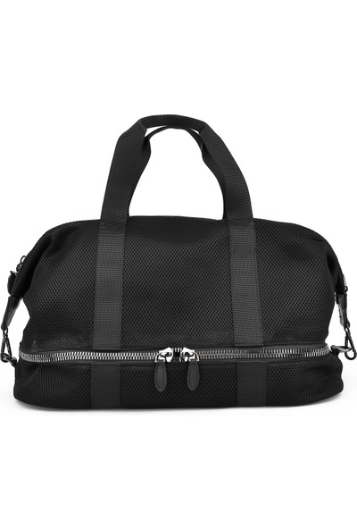 Ziya Unisex Seyahat Çantası 111445 100 Siyah