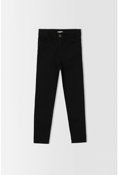 DeFacto Kız Çocuk Slim Fit Okula Dönüş Pantolon K9028A620AU