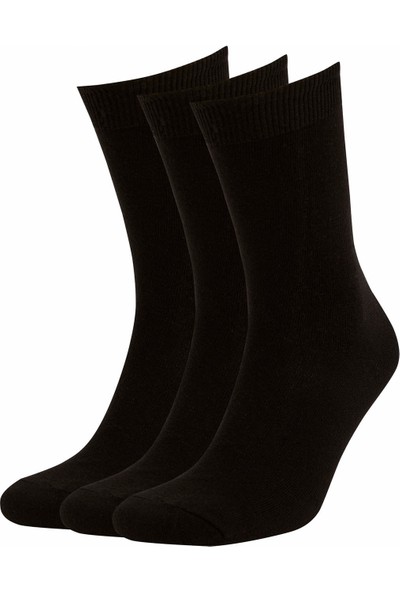DeFacto Erkek Pamuklu 3'lü Soket Çorap L5962AZNS