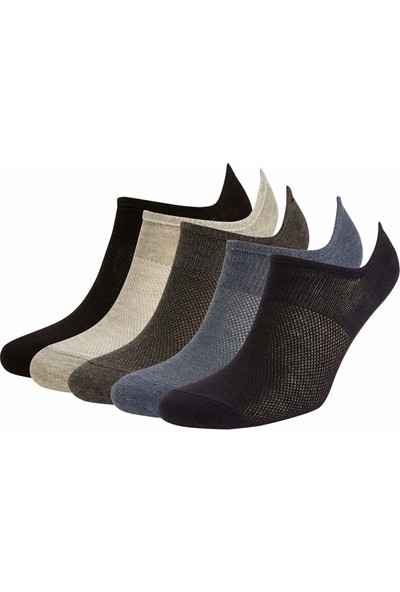 DeFacto Basic 5'li Babet Çorabı K4596Azns