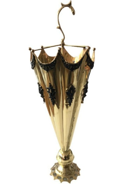 Ahcahome El Işçilikli Aslan Figürlü Gold Has Bakır Şemsiyelik Ahcahome El Işçilikli Aslan Figürlü Gold Has Bakır Şemsiyelik