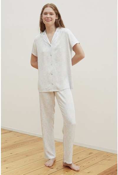 Penti Çok Renkli Aurora Gömlek Pantolon Takımı