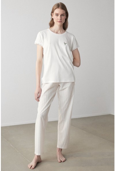 Penti Çok Renkli Dusty Rose Scent Pantolon Takımı Penti Çok Renkli Dusty Rose Scent Pantolon Takımı