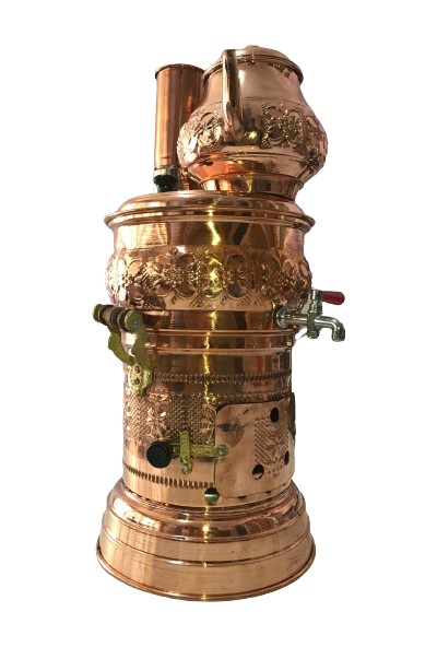 Ahcahome Bakır Çay Semaver Odunlu Kömürlü 5 Lt Ahcahome Bakır Çay Semaver Odunlu Kömürlü 5 Lt