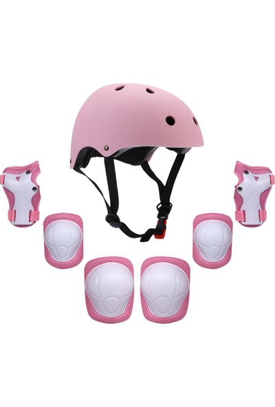 Buyfun Çocuklar Için Ayarlanabilir 7 Parça Kask ve Pedleri Set (Yurt Dışından) Buyfun Çocuklar Için Ayarlanabilir 7 Parça Kask ve Pedleri Set (Yurt Dışından)