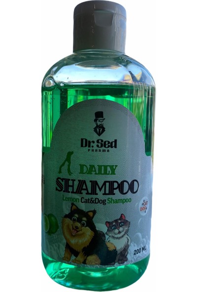 Dr Sed Pharma Dr.sed Pharma Kedi ve Köpekler Için Limon Kokulu Şampuan 200 ml Dr Sed Pharma Dr.sed Pharma Kedi ve Köpekler Için Limon Kokulu Şampuan 200 ml