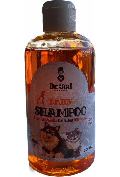Dr Sed Pharma Dr.sed Pharma Kedi ve Köpekler Için Cookie & Vanilya Kokulu Şampuan 200 ml Dr Sed Pharma Dr.sed Pharma Kedi ve Köpekler Için Cookie & Vanilya Kokulu Şampuan 200 ml
