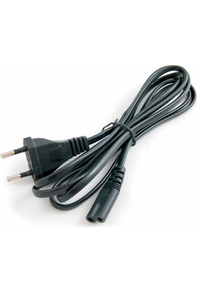 Molix Teyp Işıldak Fişi C8 Power Güç Kablosu 3 Metre 2x0.75 Molix Teyp Işıldak Fişi C8 Power Güç Kablosu 3 Metre 2x0.75