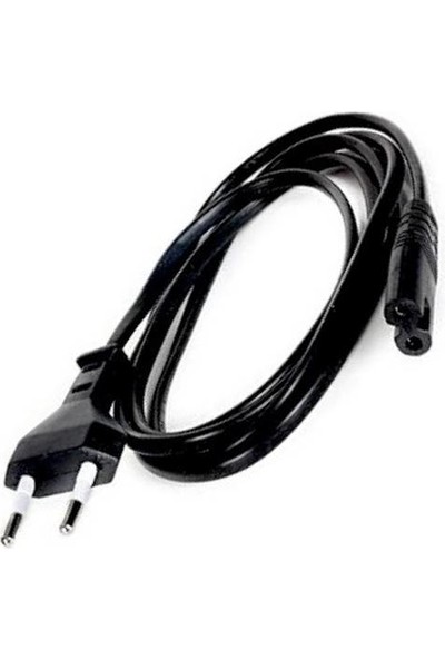 Molix Teyp Işıldak Fişi C8 Power Güç Kablosu 1.5 Metre 2x0.75 Molix Teyp Işıldak Fişi C8 Power Güç Kablosu 1.5 Metre 2x0.75