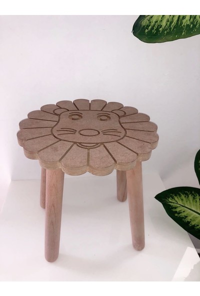 Bonafide Montessori Hayvan Figürlü Çocuk Tabure