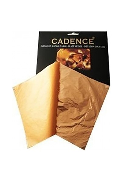 Cadence Yaprak Varak Bakır 25 Yaprak