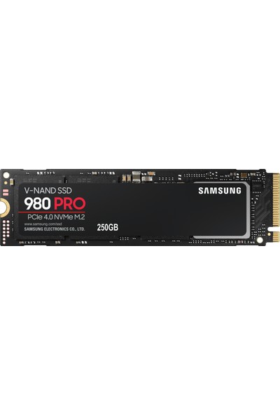 Samsung 980 Pro 250GB 6400MB-2700 MB/s Nvme PCI-E M.2 SSD MZ-V8P250BW