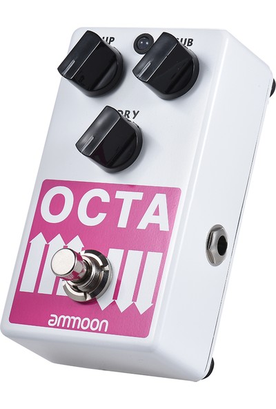 Ammoon Octa Elektro Gitar Hassas Polifonik Oktav Jeneratör (Yurt Dışından) Ammoon Octa Elektro Gitar Hassas Polifonik Oktav Jeneratör (Yurt Dışından)