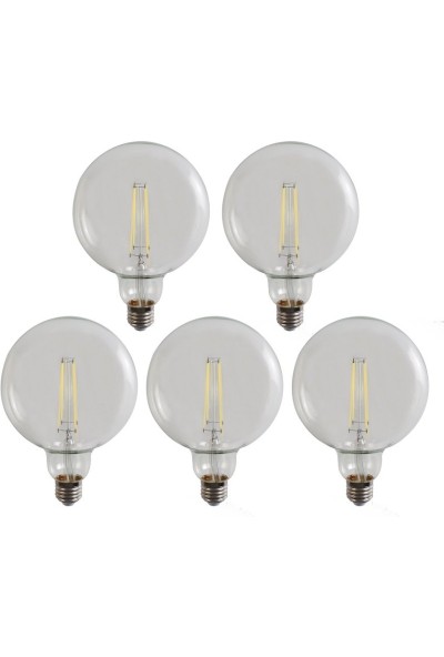 Maxima G95 6,5W 6500K Şeffaf Cam 5'li Paket