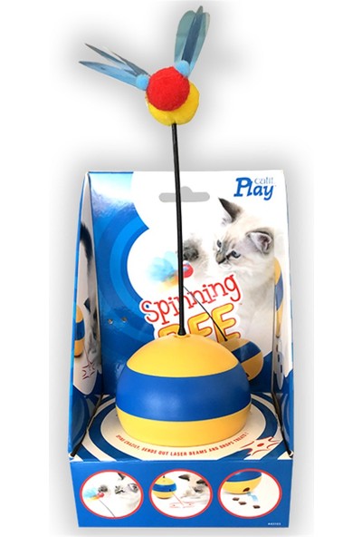 Catit 3ın1 Lazerli+Titresimli Ari+ Kedi Ödül Topu