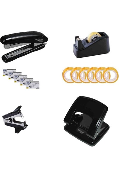 Temat Zımba & Delgeç Ofis Seti 003