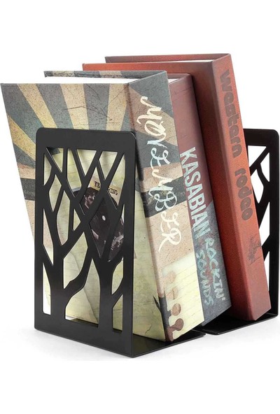 Svava 2 Adet Dekoratif Kitap Tutucu, Kitap Ayracı, Metal Kitaplık Svava 2 Adet Dekoratif Kitap Tutucu, Kitap Ayracı, Metal Kitaplık