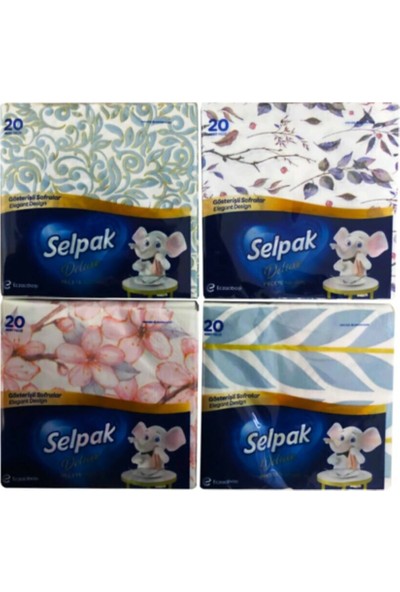 Selpak Deluxe Peçete 20'li