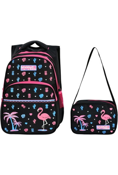 Waddell Flamingo İlkokul Çocuk Sırt Çantası Siyah - Pembe Waddell Flamingo İlkokul Çocuk Sırt Çantası Siyah - Pembe