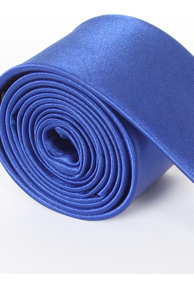 R-Germen Düz Mendilli Ince Saten Kravat R-Germen Düz Mendilli Ince Saten Kravat