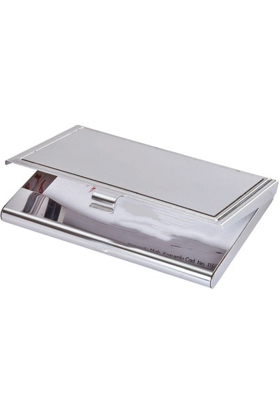 Trend Hediyelik Metal Kartvizitlik Gri