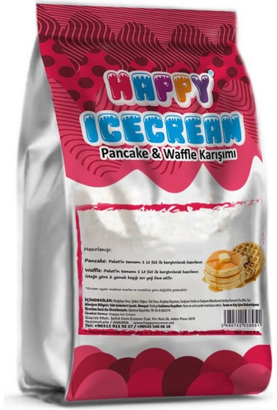 Happy Ice Cream Pankek Waffle Mix