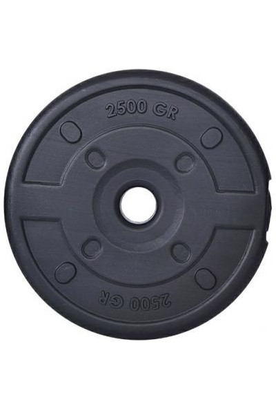 Aydın Sport 2.5 kg Dambıl Ağırlık Plakası Siyah Renkli Aydın Sport 2.5 kg Dambıl Ağırlık Plakası Siyah Renkli