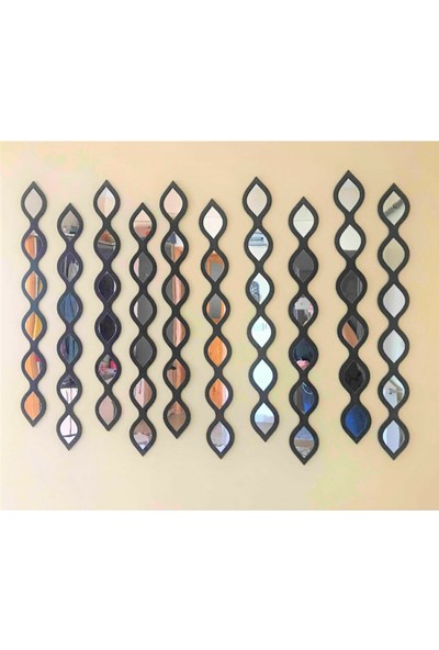 Almital Mobilya Aksesuarlari Almıtal Su Damlası Dekoratif Ayna 10 Adet/paket Almital Mobilya Aksesuarlari Almıtal Su Damlası Dekoratif Ayna 10 Adet/paket