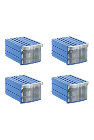 Sembol Y110 Plastik Çekmeceli Kutu (10X15,5X8,5 Cm) 4 Adet