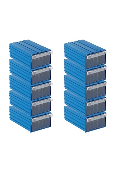 Sembol 120 Plastik Çekmeceli Kutu 123X200X80MM (10 Adet)