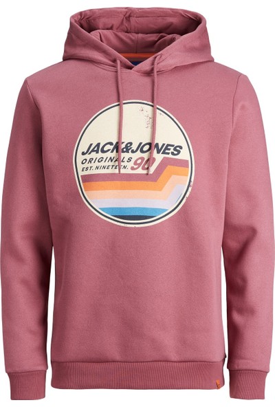 Jack&Jones Jack & Jones Loopback Logo Erkek Kapüşonlu Sweatshirt -12186385 Jack&Jones Jack & Jones Loopback Logo Erkek Kapüşonlu Sweatshirt -12186385