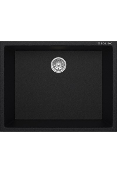 Solido Morganit Gn-60 Granit Eviye (Metallıc Black) Solido Morganit Gn-60 Granit Eviye (Metallıc Black)