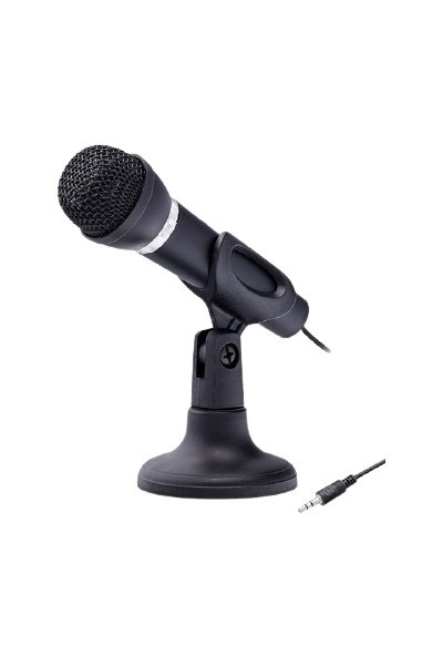 Hadron HD554 Siyah 1.5 mt Masaüstü Mikrofon
