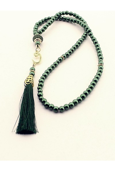 Star Global Inci Yeşil Lüks Vavlı Püsküllü Tesbih Star Global Inci Yeşil Lüks Vavlı Püsküllü Tesbih