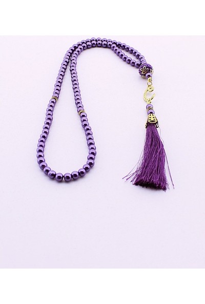 Star Global Inci Mor Lüks Vavlı Püsküllü Tesbih Star Global Inci Mor Lüks Vavlı Püsküllü Tesbih