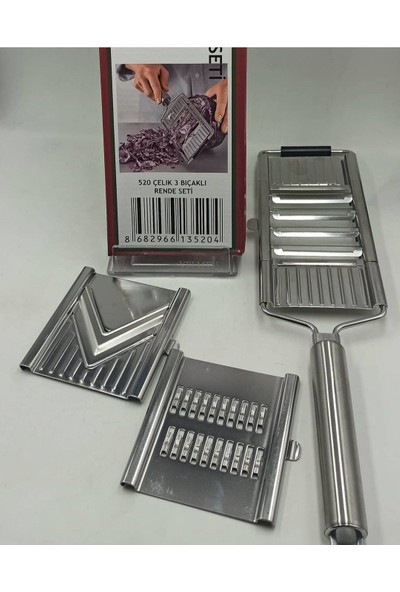 Baysa 3 Bıçaklı Rende Seti Baysa 3 Bıçaklı Rende Seti