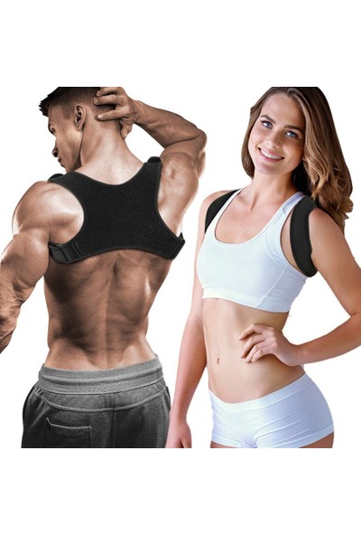 Ankaflex Çapraz Dik Durus Korsesi Kadın Erkek Bel Sırt Omuz Korsesi