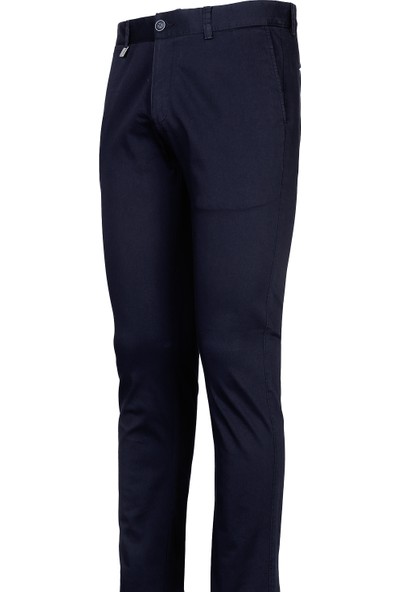 İmza Siyah Düz Desen Comfort Fit Pantolon