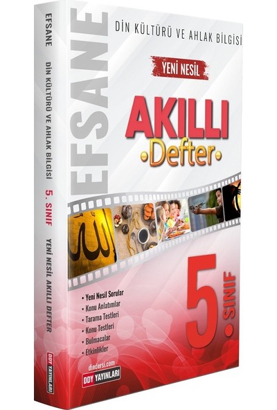 Ddy Yayınları Ddy 5.sınıf Din Kültürü ve Ahlak Bilgisi Efsane Akıllı Defter Ddy Yayınları Ddy 5.sınıf Din Kültürü ve Ahlak Bilgisi Efsane Akıllı Defter